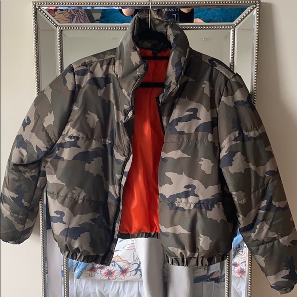 Target | Jackets & Coats | Army Green Bomber | Poshmark